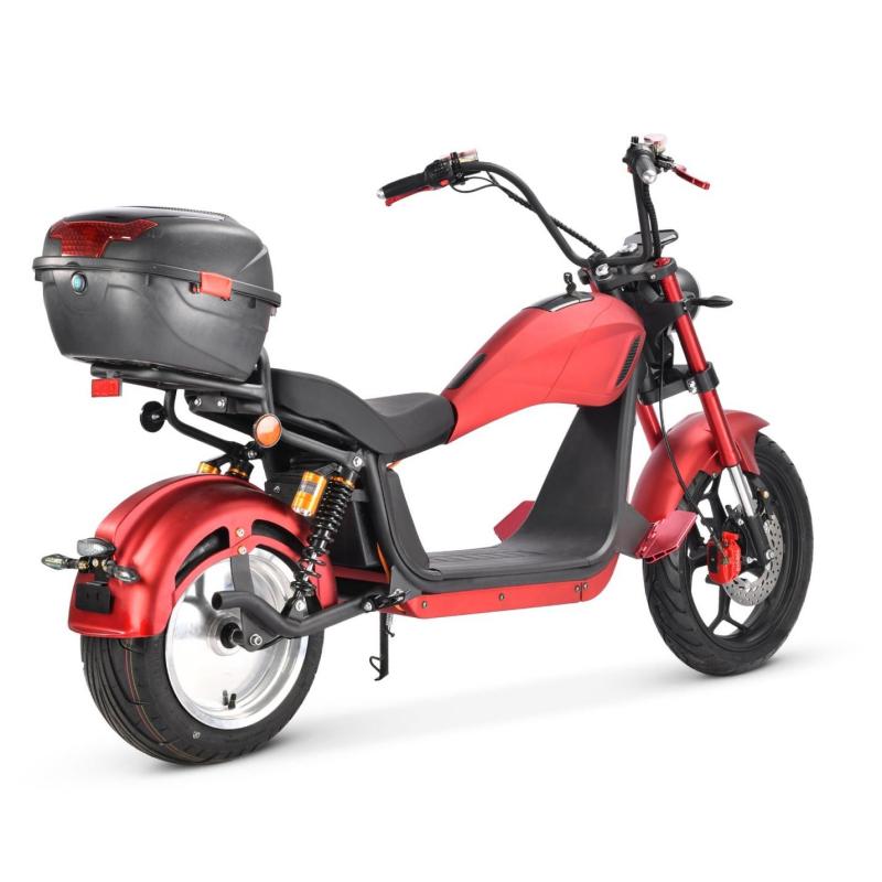 How Can You Ride a 100 Miles Electric Chopper Scooter That Can Go ...