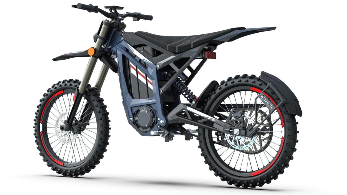 12kW Electric High-Speed Dirt Bike For Extreme Off-Road Adventures ...