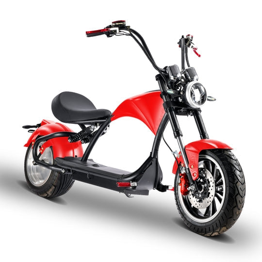 Cruise in Style: Meet the Sleek 60V Electric Chopper Scooter – SoverSky