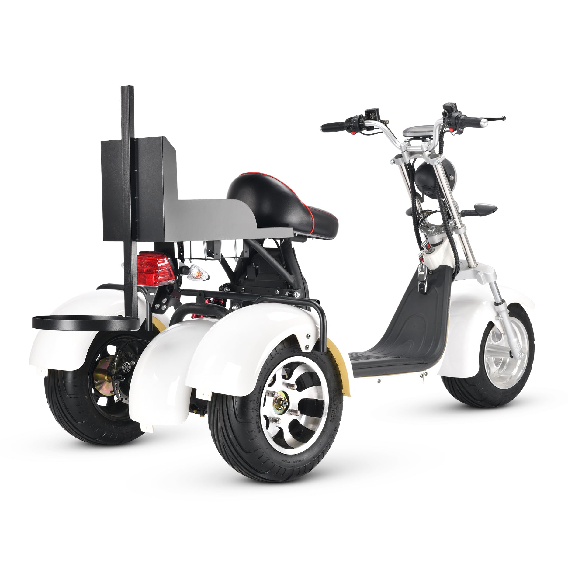 Electric Fat Tire Golf Scooter Two wheel and Three Wheel golf Trike ...